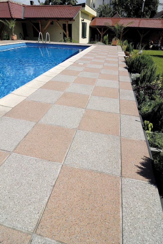 REHAK EXTERIER - štvorcové - Platňa OPUS 40x40x4cm diamant